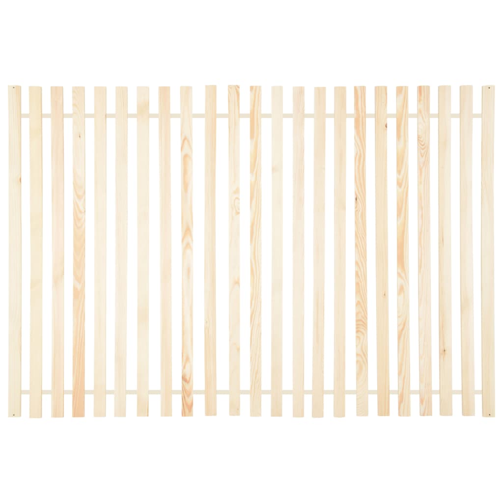 Roll-up Bed Base with 23 Slats 120x200 cm Solid Pinewood
