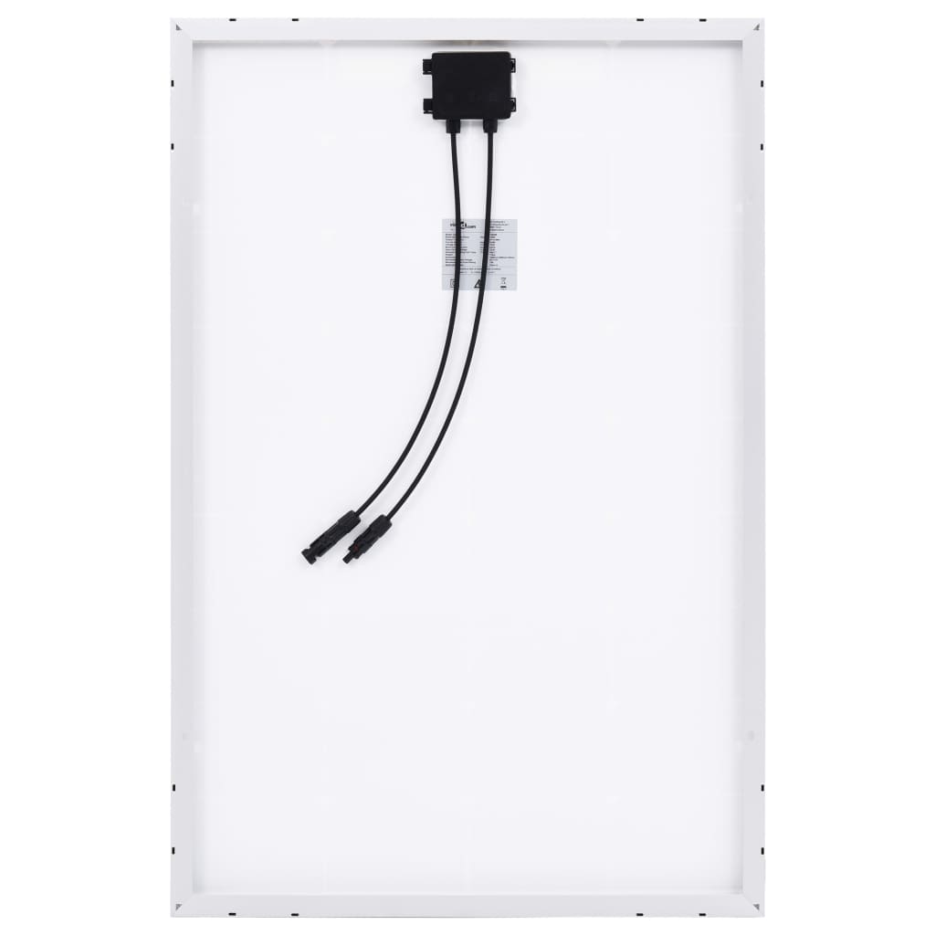 Solar Panel 120 W Monocrystalline Aluminium and Safety Glass