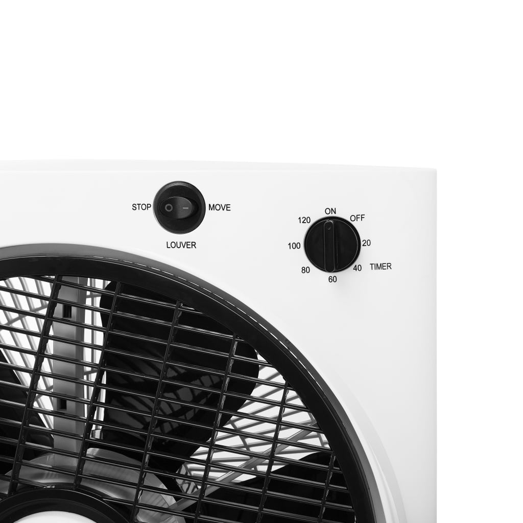 Tristar Box Fan VE-5858 30W 30cm White and Black