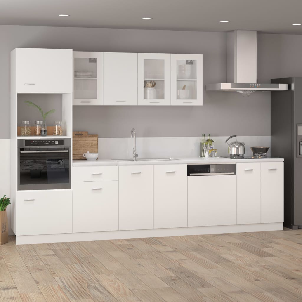 Kitchen Cabinet White 39.5x31x60 cm Chipboard