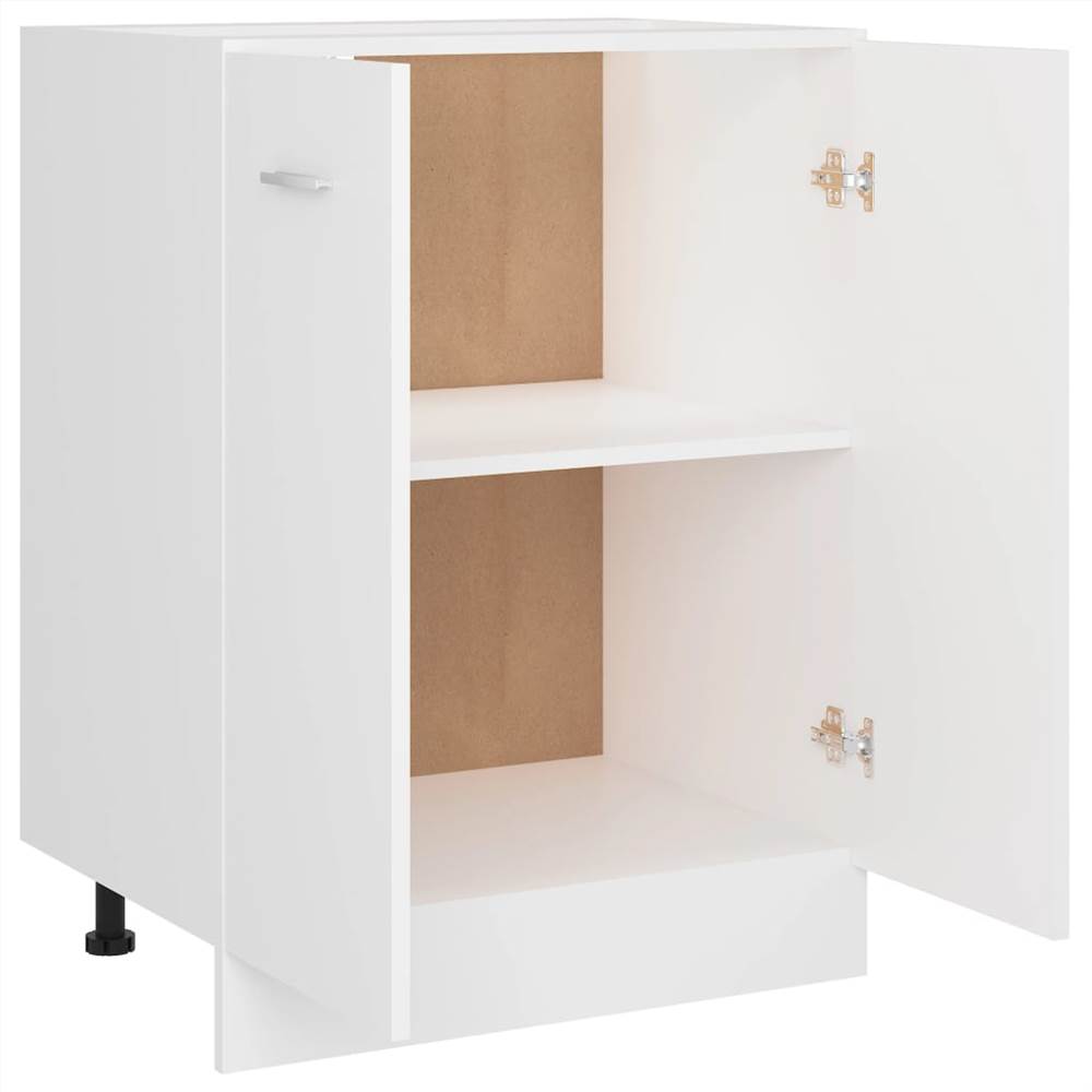 801188 Kitchen Cabinet White 60x46x81,5 cm Chipboard