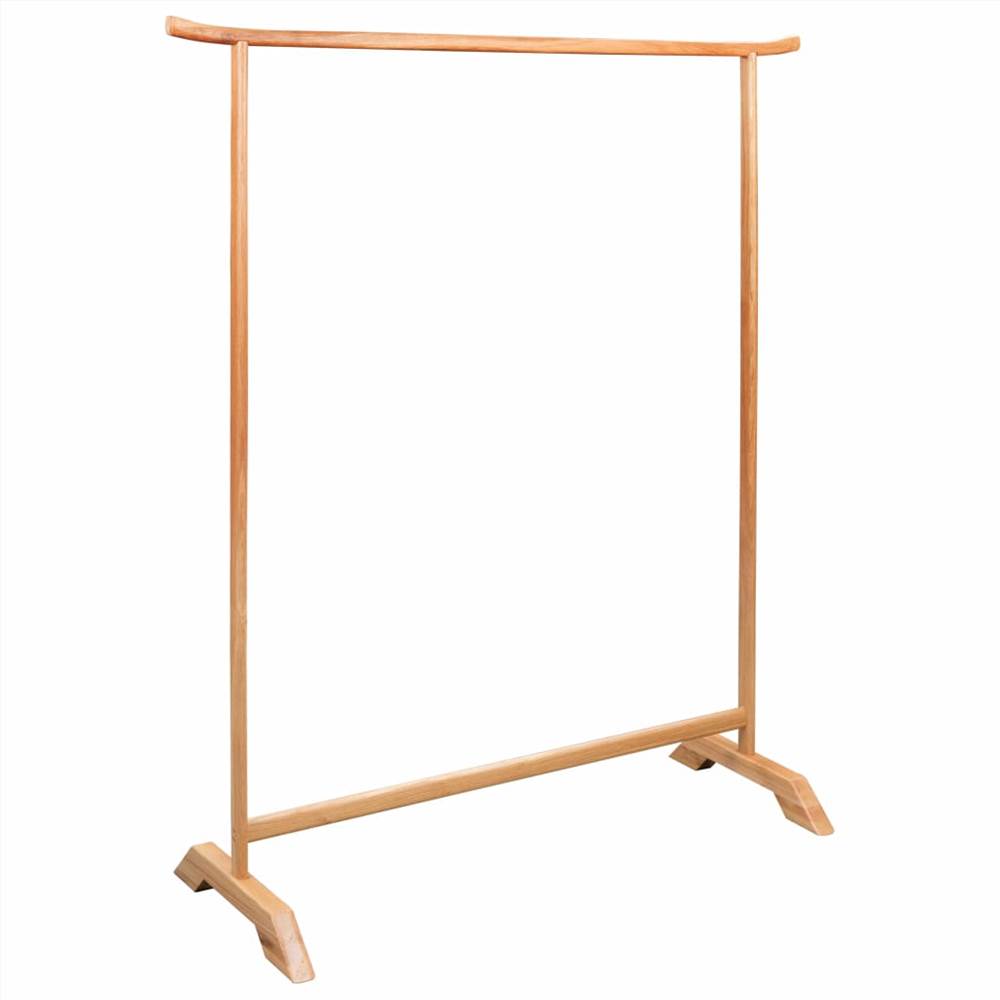 Clothes Racks 2 pcs Solid Oak Wood