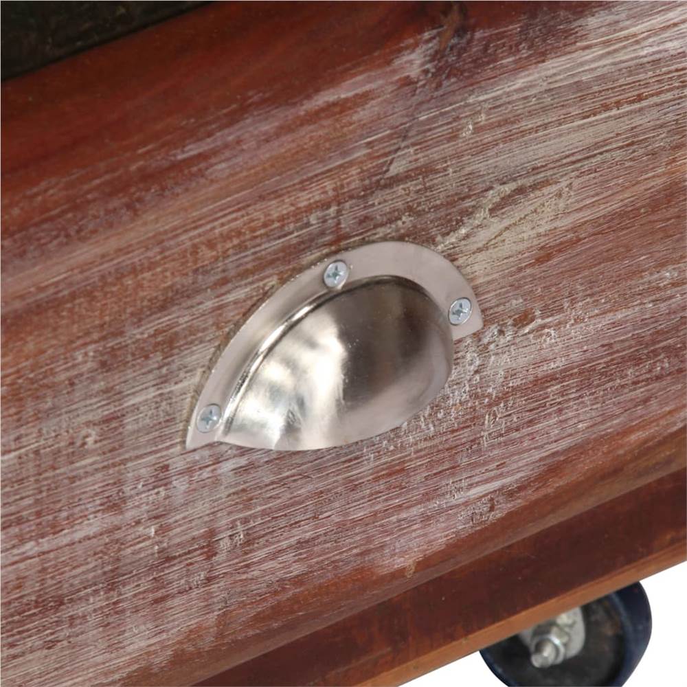 Highboard 89x42x183 cm Solid Reclaimed Wood