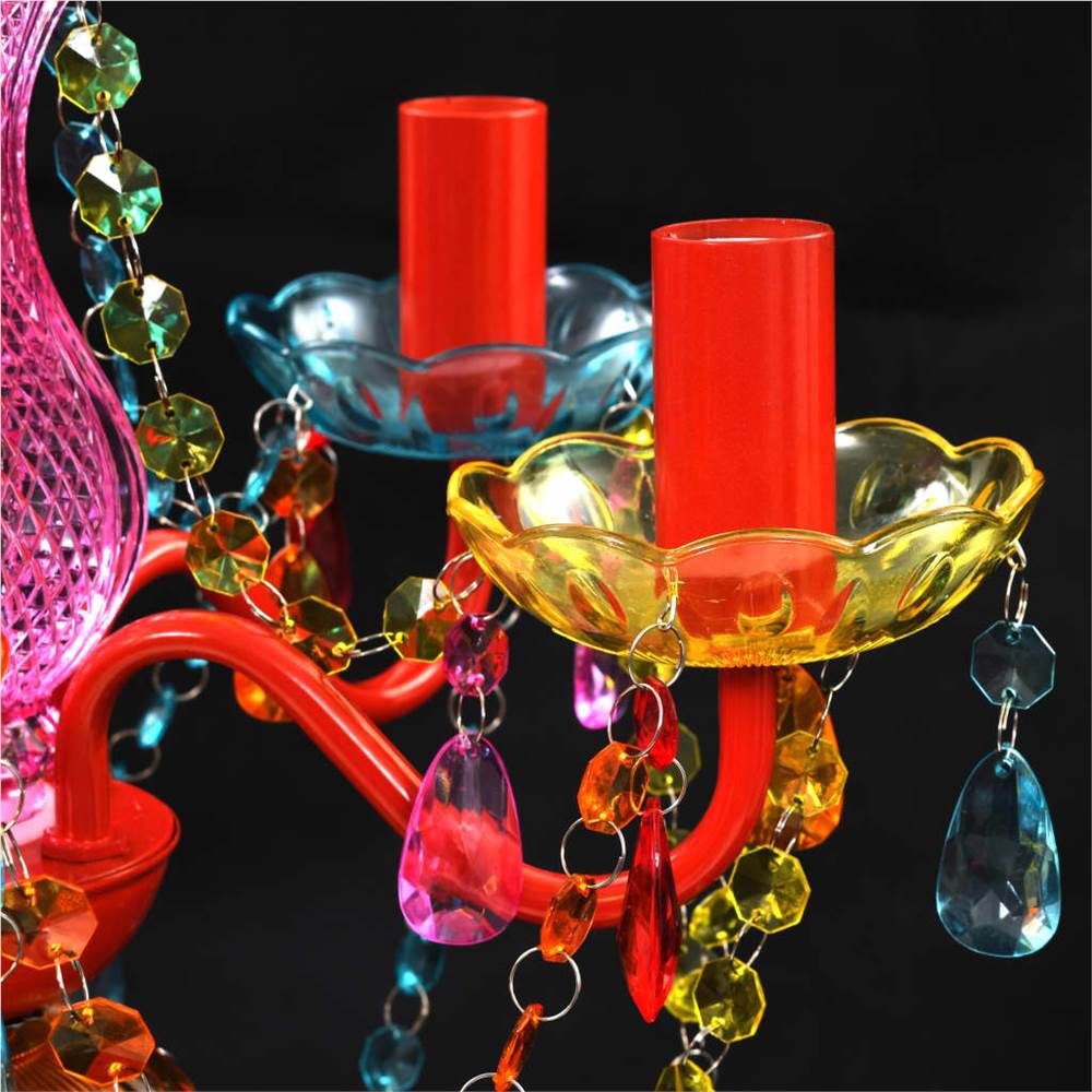 MULTI COLOUR crystal light 5 bulb