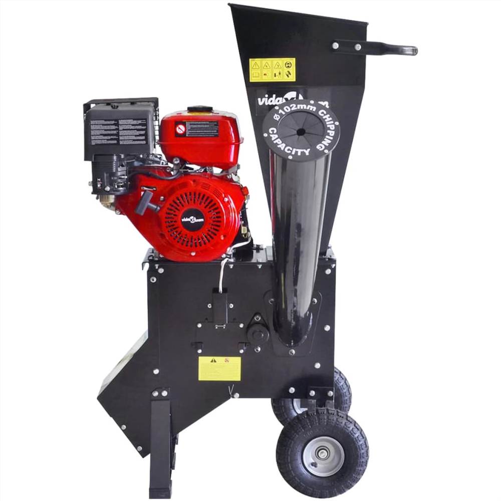 Petrol-powered Wood Chipper with 15 HP Motor