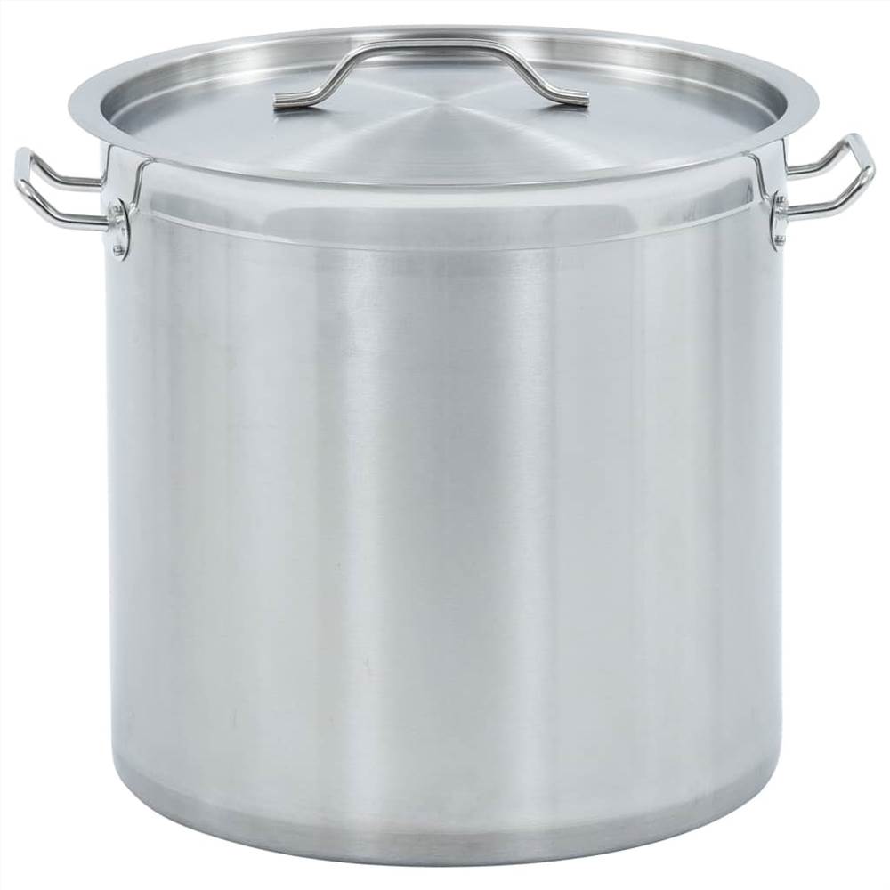 Stock Pot 33 L 35x35 cm Stainless Steel