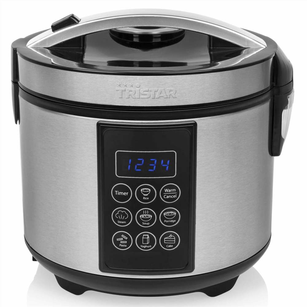 Tristar Digital Rice and Multicooker 500W 1.5L Stainless Steel