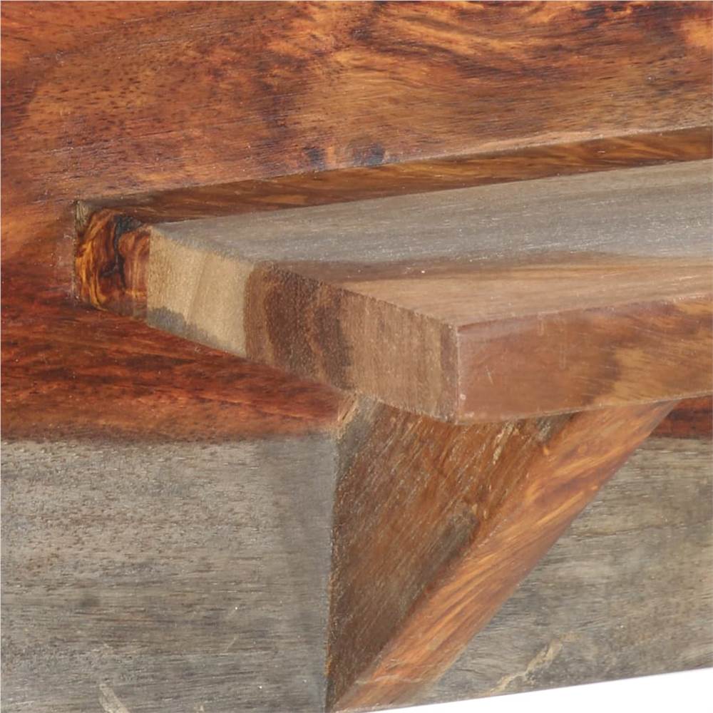 4 Piece TV Unit Set Solid Sheesham Wood