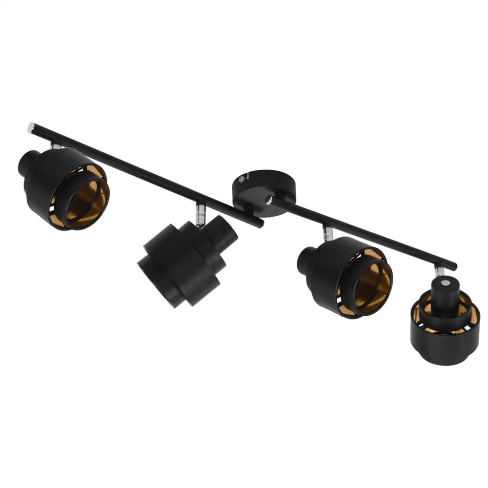 4-Way Spot Light Black E14
