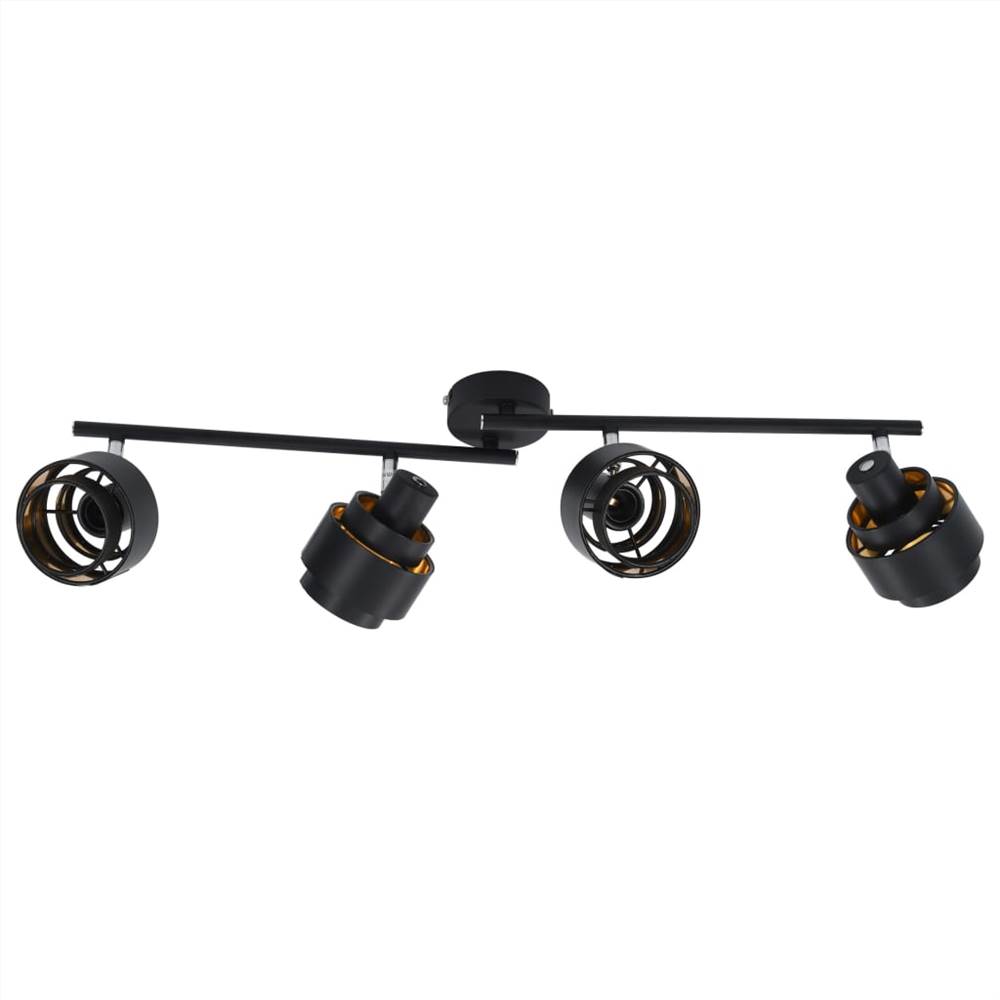 4-Way Spot Light Black E14