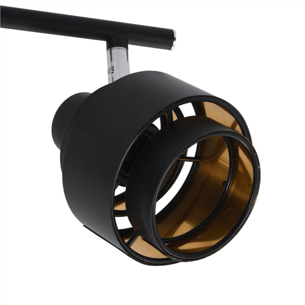 4-Way Spot Light Black E14