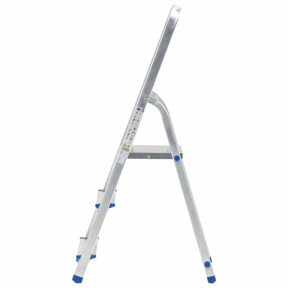 Aluminium Step Ladder 3 Steps 150 kg