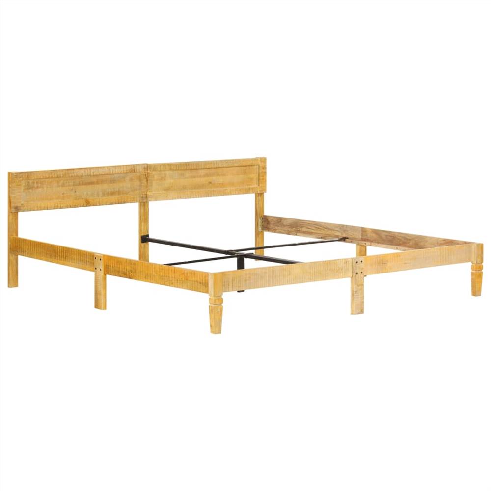 Bed Frame Solid Mango Wood 200 cm