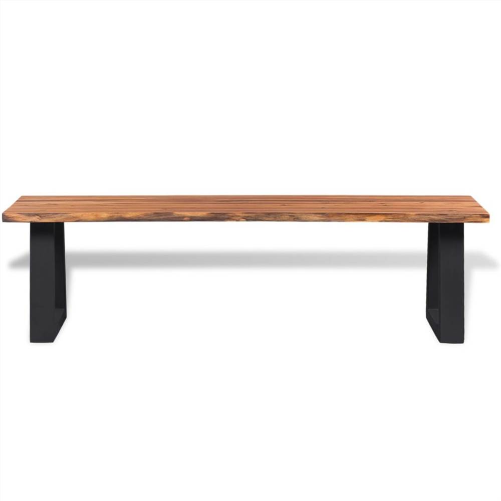 Bench Solid Acacia Wood 160 cm