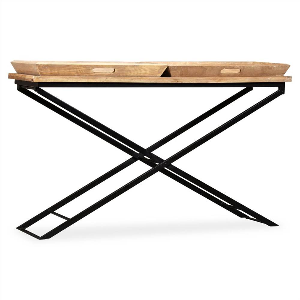 Console Table Solid Mango Wood 130x40x80 cm