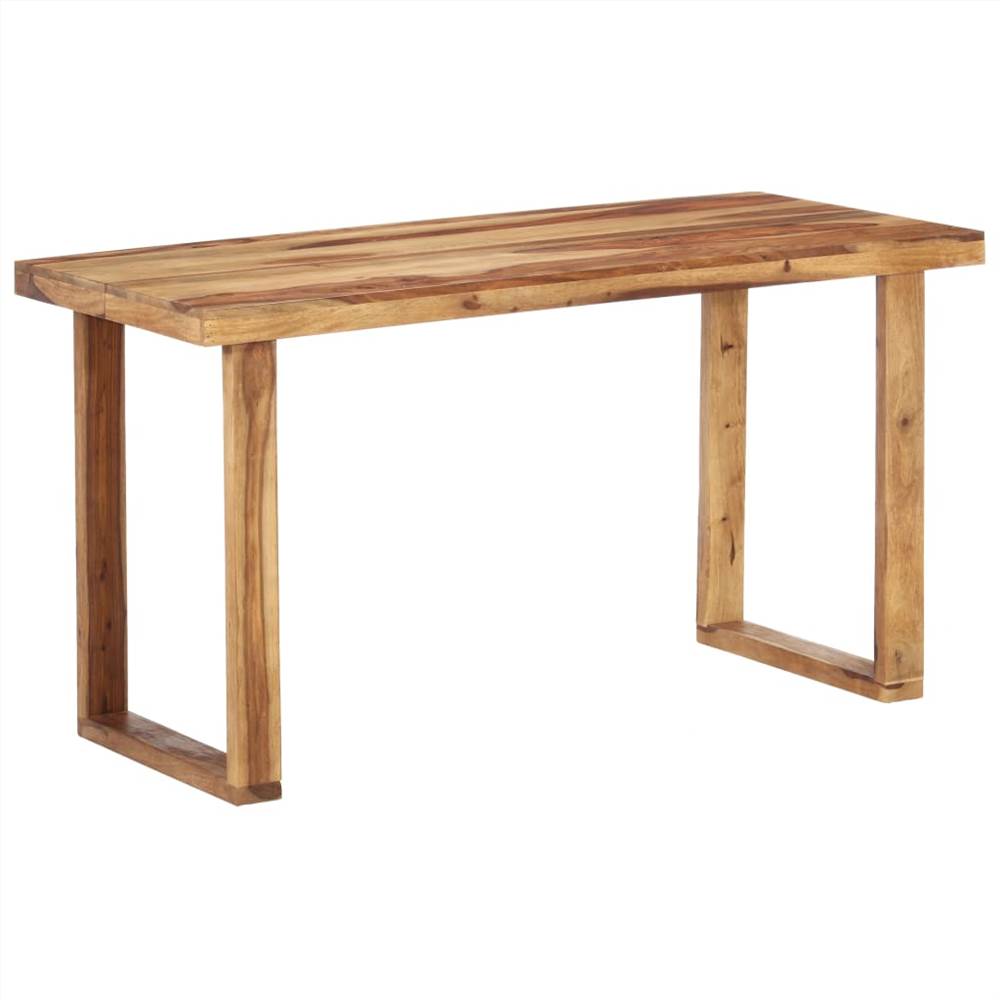 Dining Table 140x70x76 cm Solid Sheesham Wood