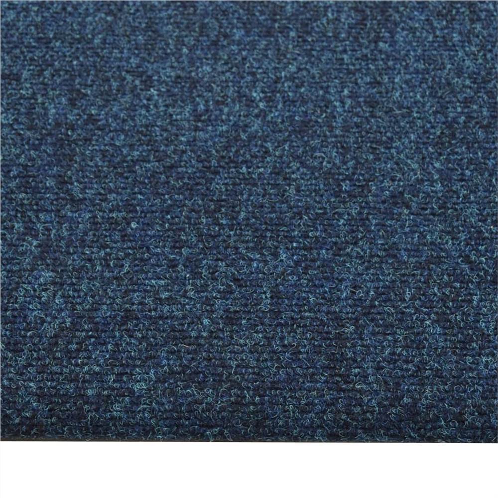 Floor Carpet Tiles 20 pcs 5 m² Navy Blue