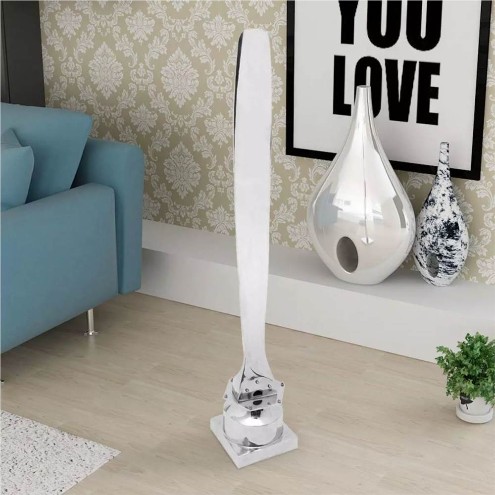 Propeller Blade Stand Aluminium Silver 150 cm