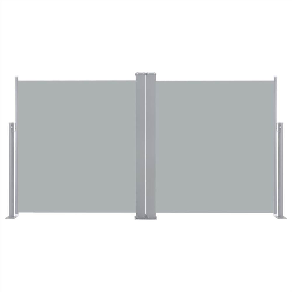 Retractable Side Awning Anthracite 120x600 cm