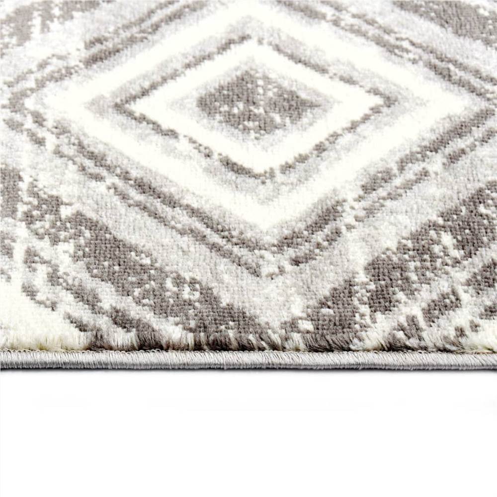 Rug Grey 160x230 cm PP