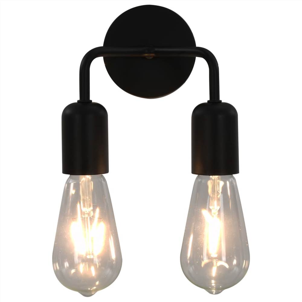 Wall Light Black E27