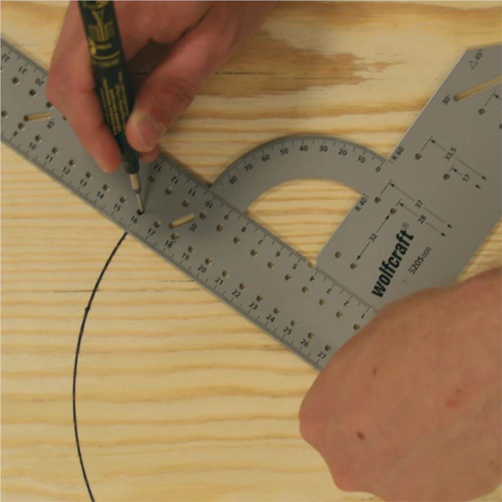 wolfcraft Universal Square 300 mm 5205000