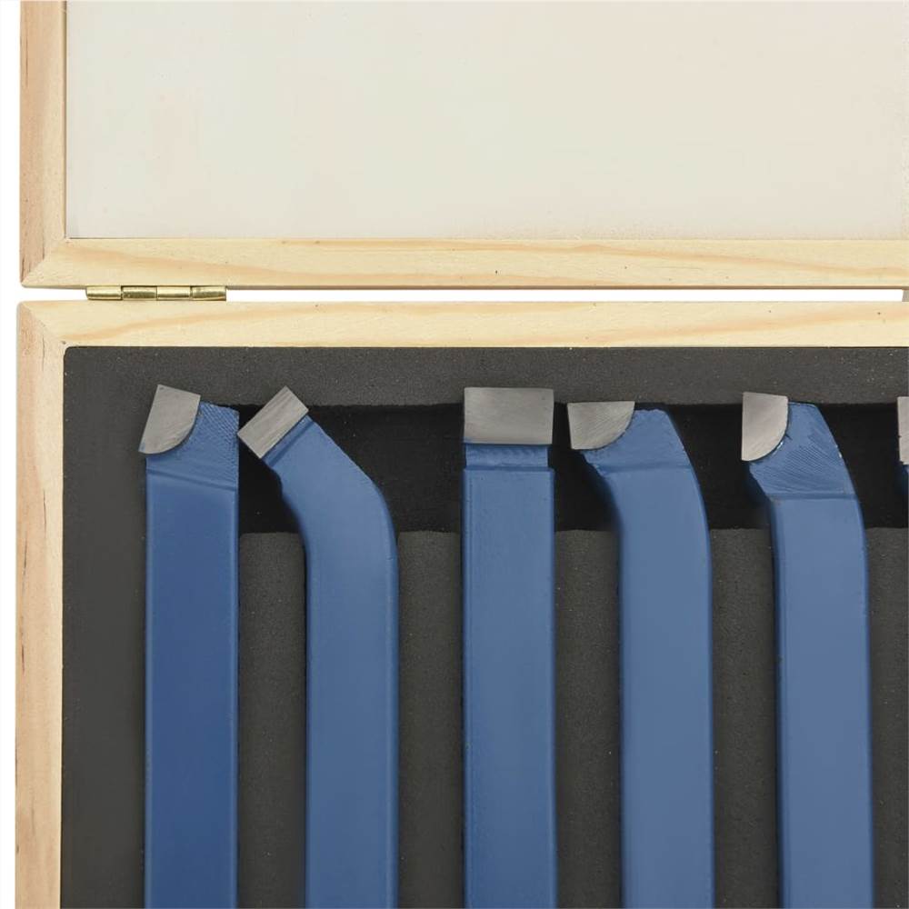 11 Pieces Carbide Turning Tool Set 12x12 mm P30