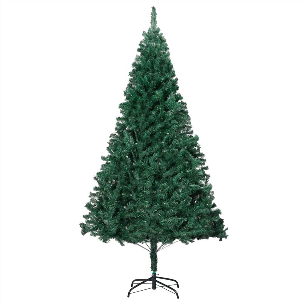 Artificial Christmas Tree with Thick Branches Green 150 cm PVC