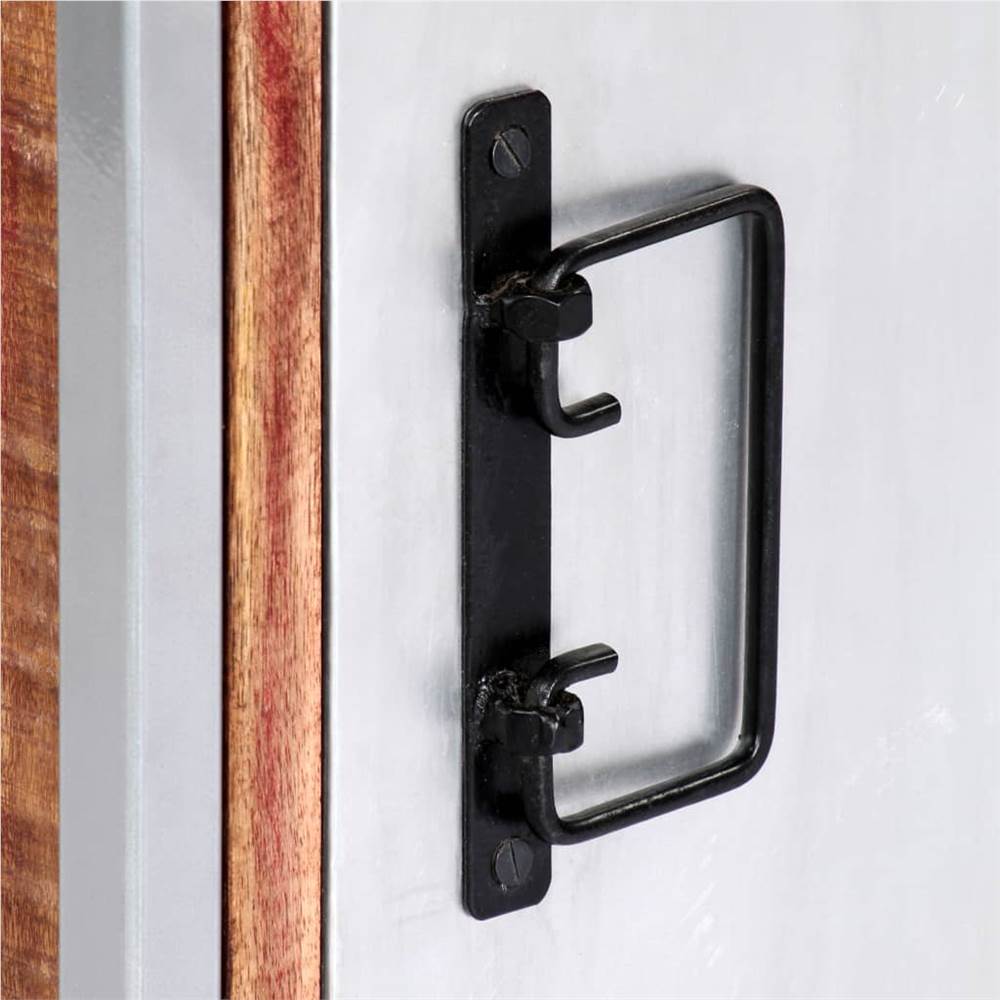 Highboard 40x30x180 cm Solid Reclaimed Wood