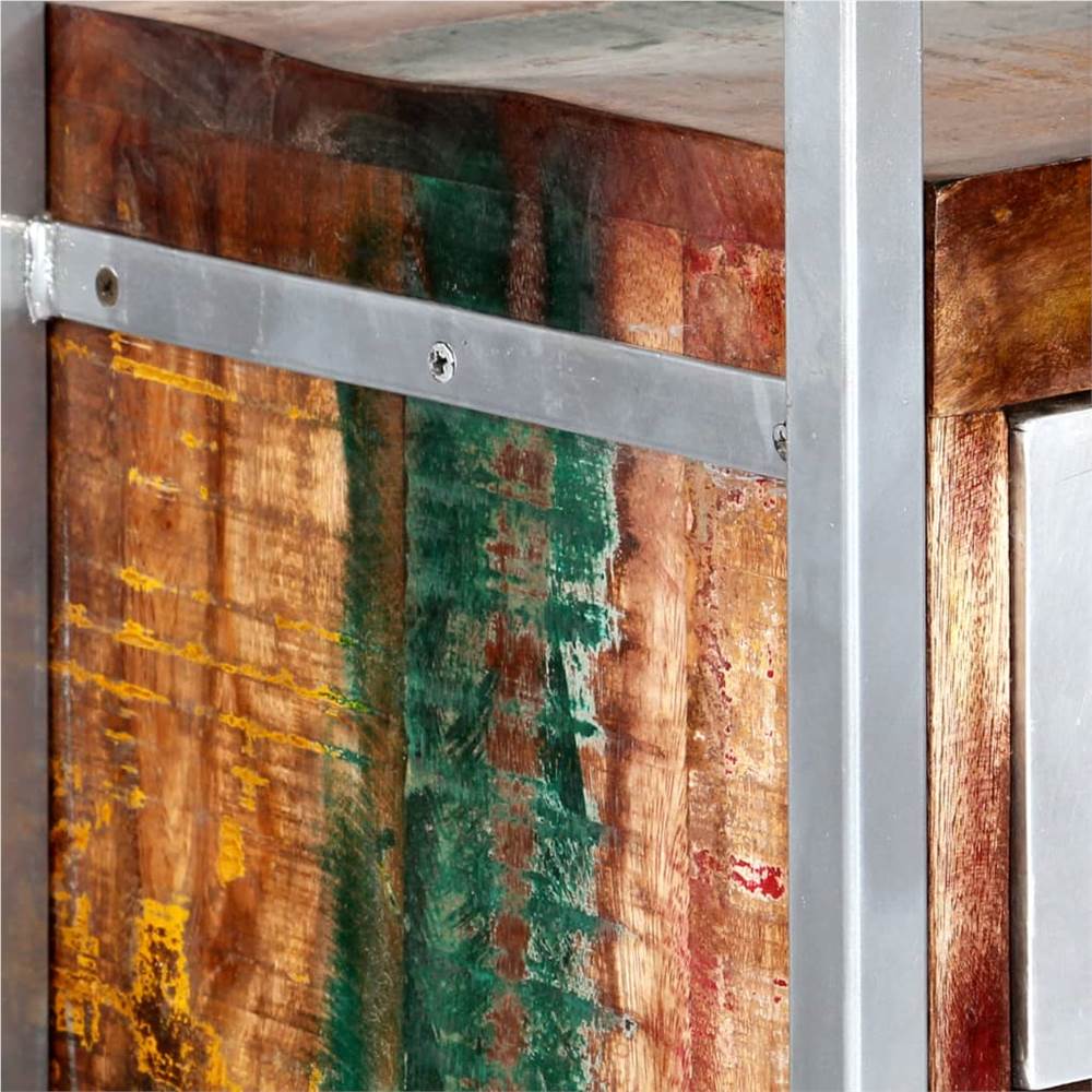 Highboard 40x30x180 cm Solid Reclaimed Wood