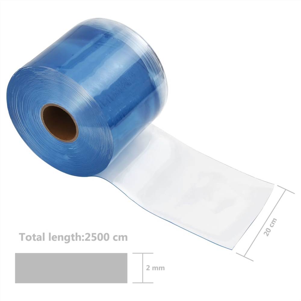 Strip Curtain Roll PVC 2mm x 200mm 25 m