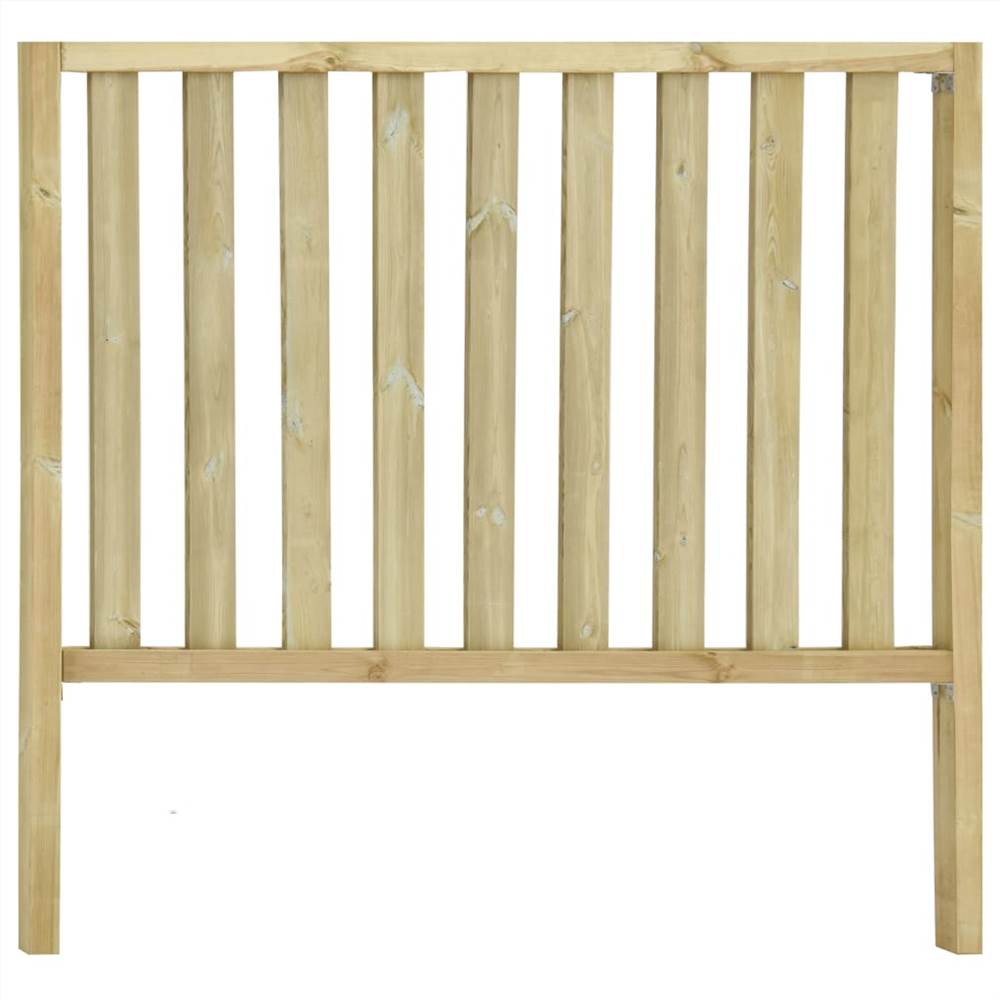 Garden Fence Impregnated Pinewood 7.1x1.7 m