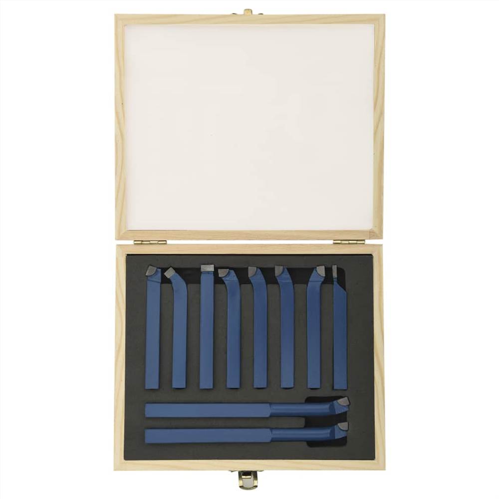 11 Pieces Carbide Turning Tool Set 16x16 mm P30