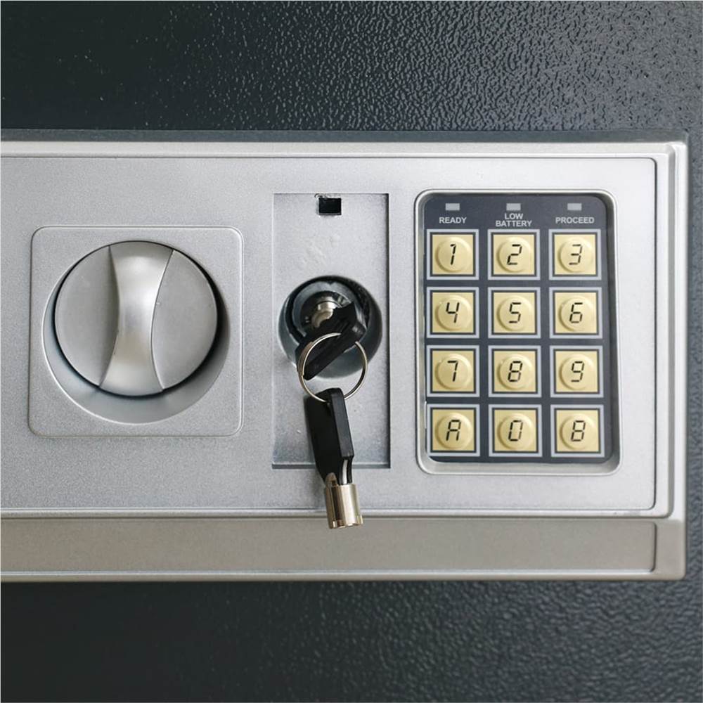 Electronic Digital Safe with Shelf 35x25x25 cm