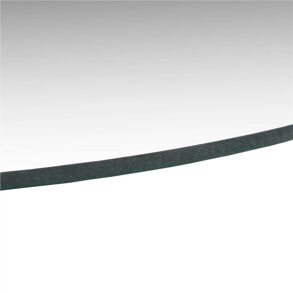 Frameless Mirror Round 30 cm Glass