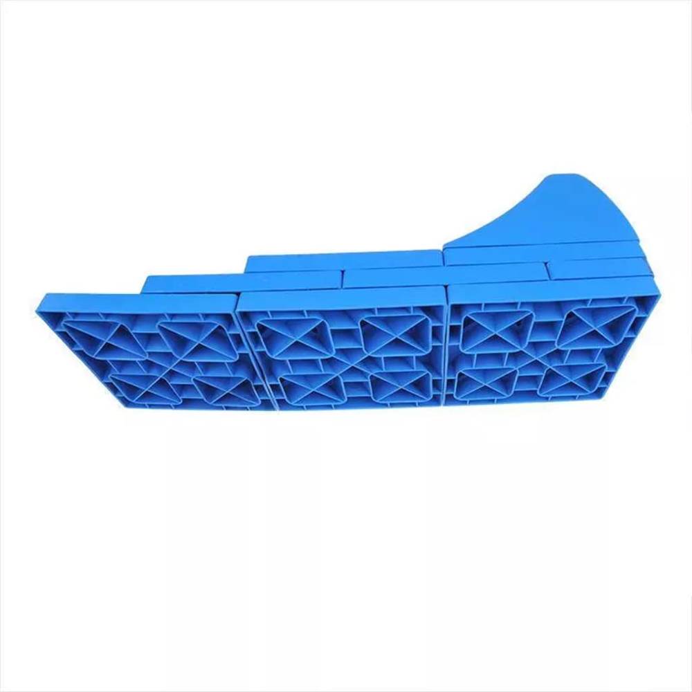 ProPlus Stackable Caravan Leveller Set Plastic Blue
