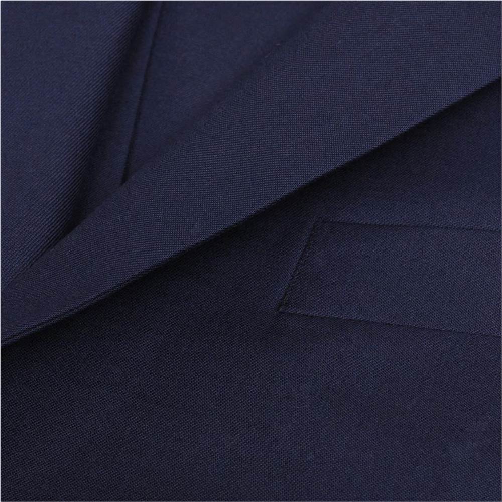 Three Piece Men’s Business Suit Size 46 Navy Blue