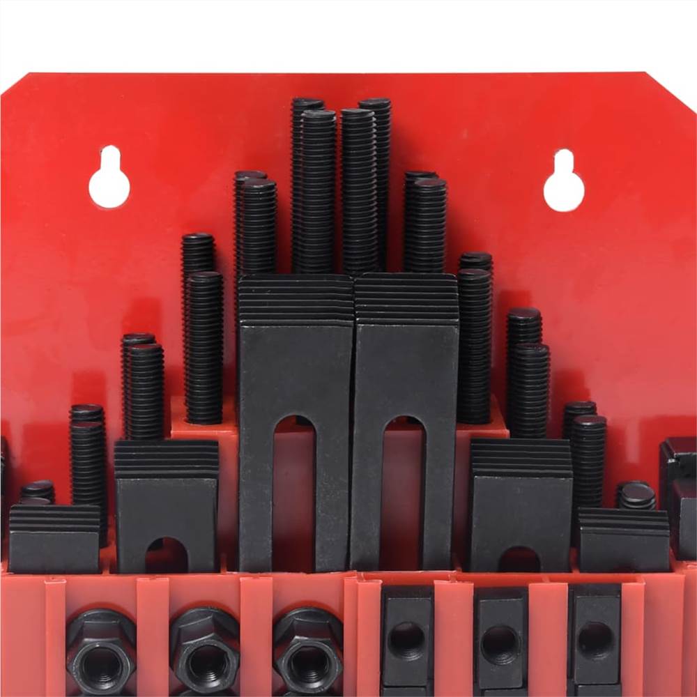58 Pieces Clamping Set Steel T Slot M12