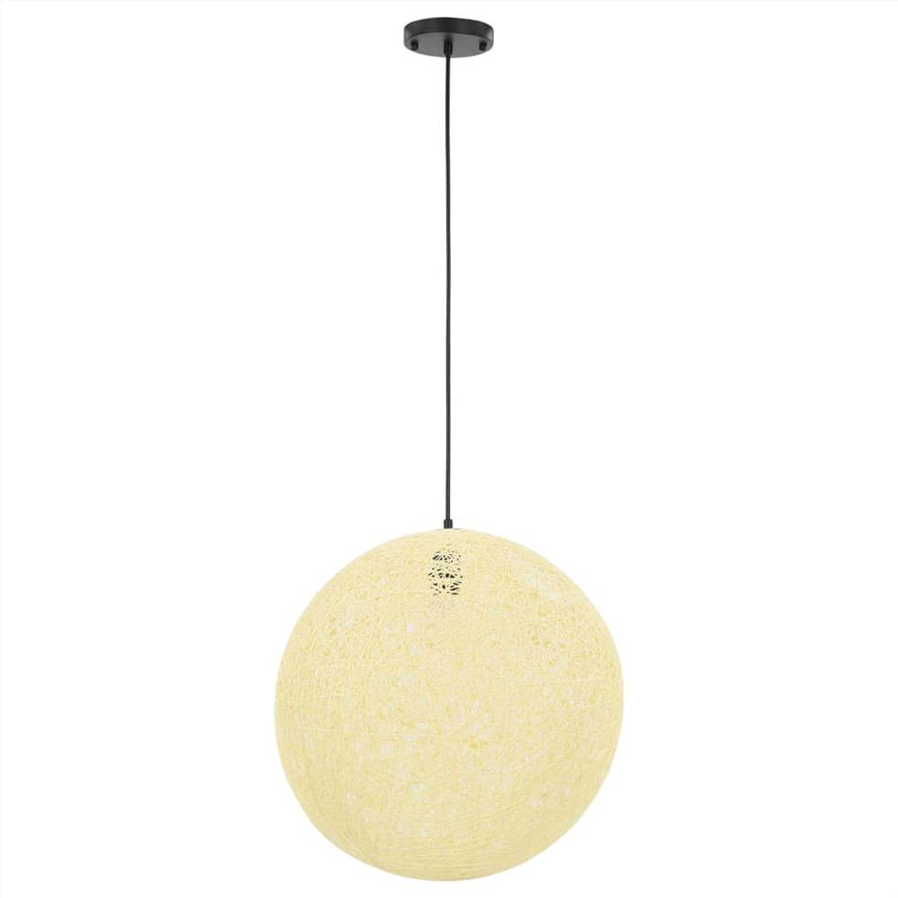 Hanging Lamp Cream Sphere 45 cm E27