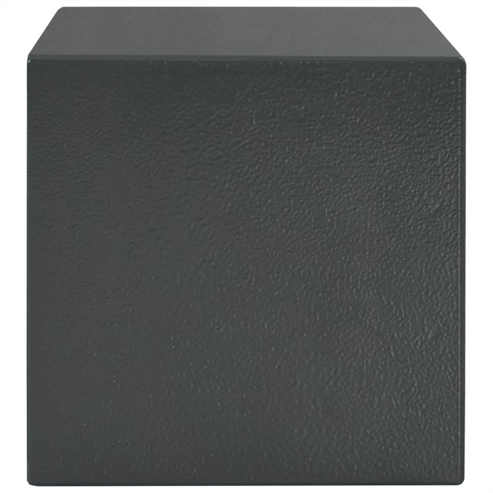 Mechanical Safe Dark Grey 23x17x17 cm Steel