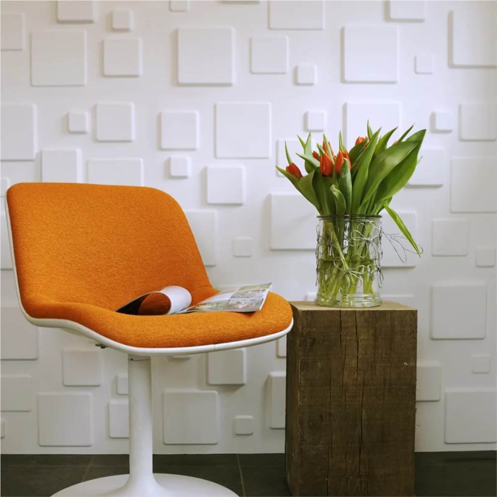 WallArt 3D Wall Panels Squares 12 pcs GA-WA09