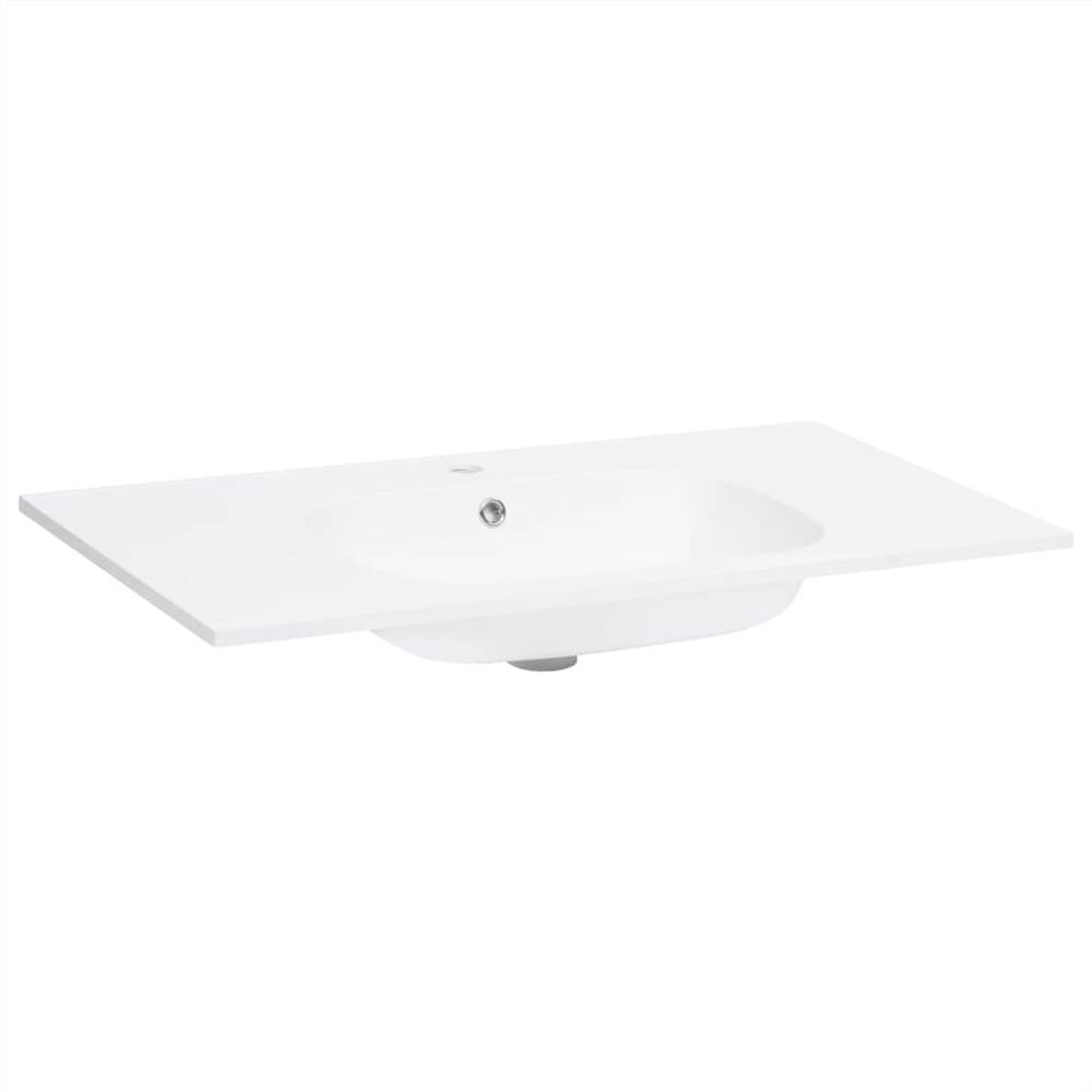 Built-in Wash Basin 605x460x105 mm SMC White