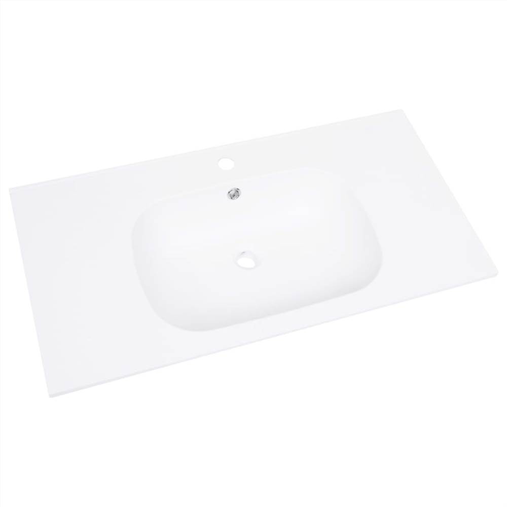 Built-in Wash Basin 605x460x105 mm SMC White