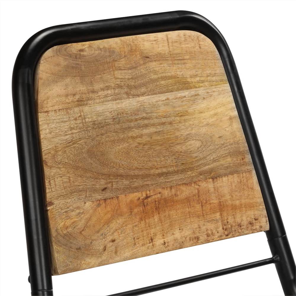 Dining Chairs 2 pcs Solid Mango Wood