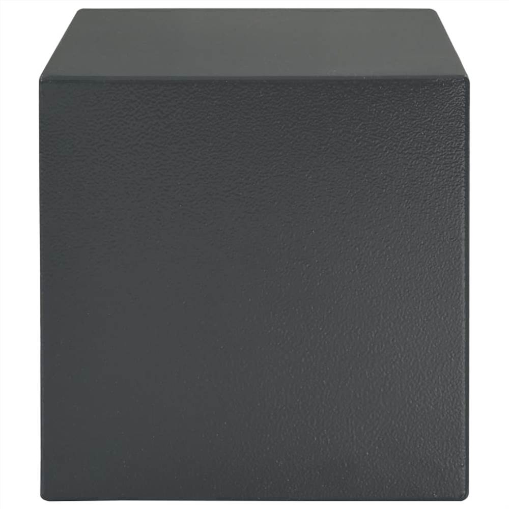 Mechanical Safe Dark Grey 35x25x25 cm Steel
