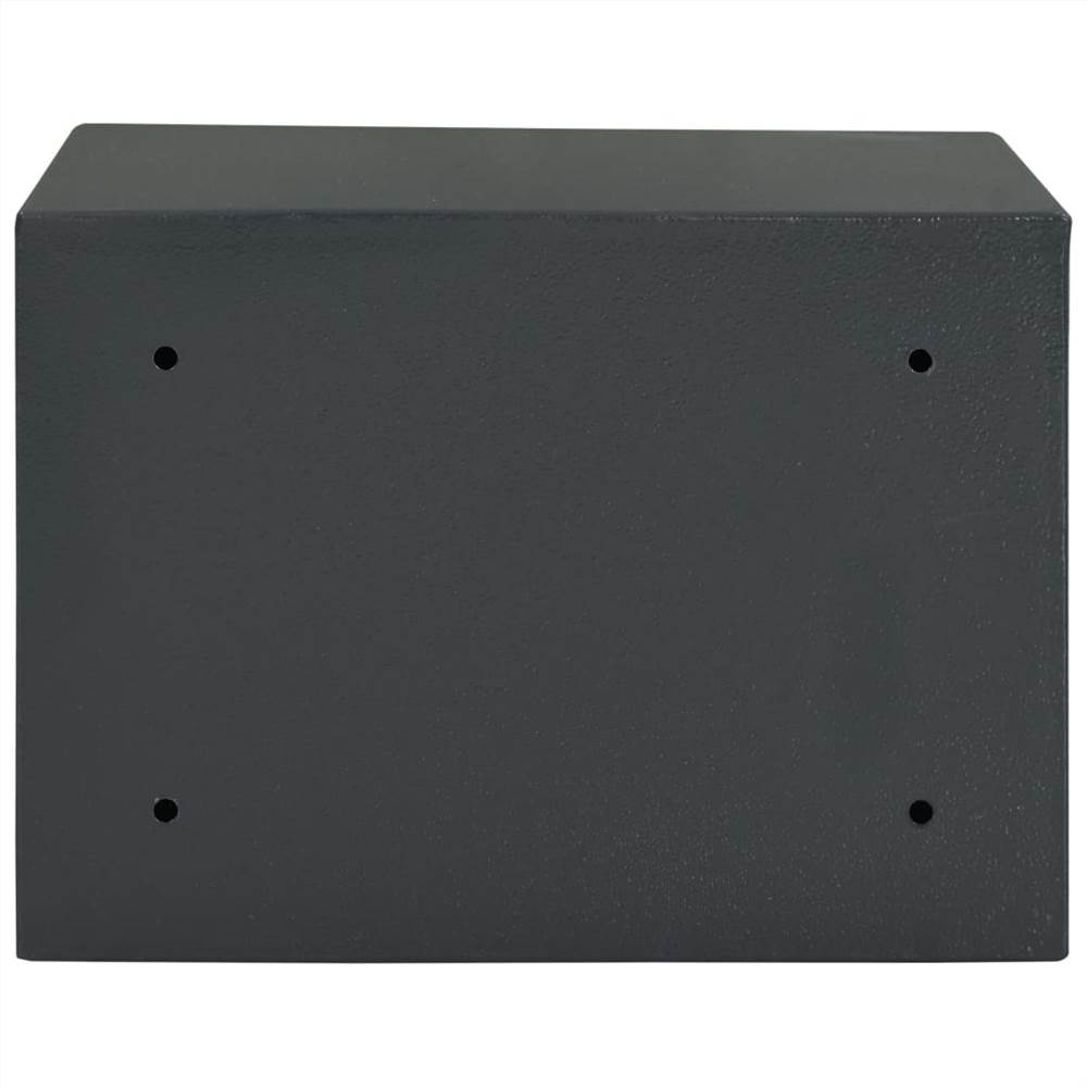 Mechanical Safe Dark Grey 35x25x25 cm Steel