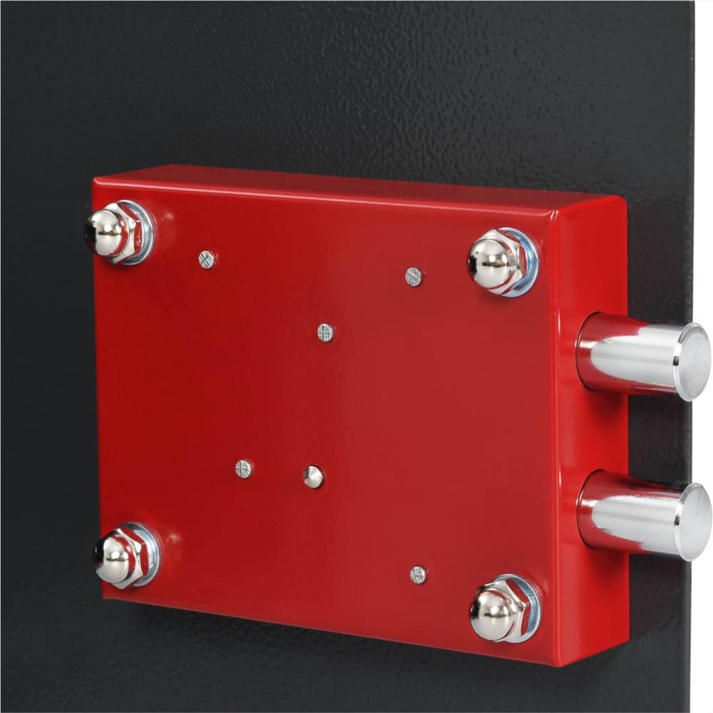 Mechanical Safe Dark Grey 35x25x25 cm Steel
