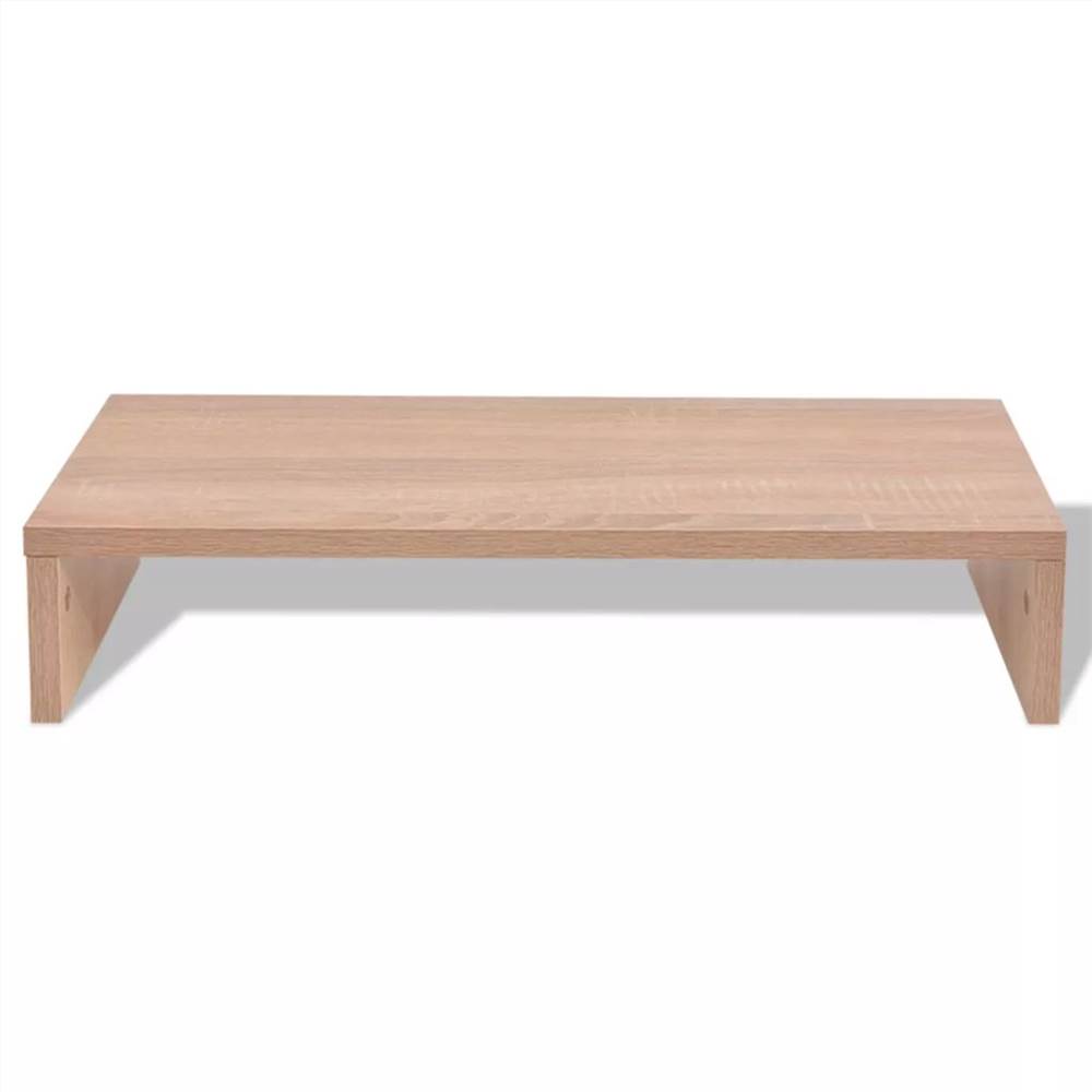 Monitor Stand Chipboard 60x23.5x12 cm Beige