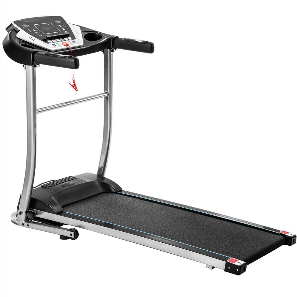 TREXM Easy Assembly Folding Electric Treadmill Black