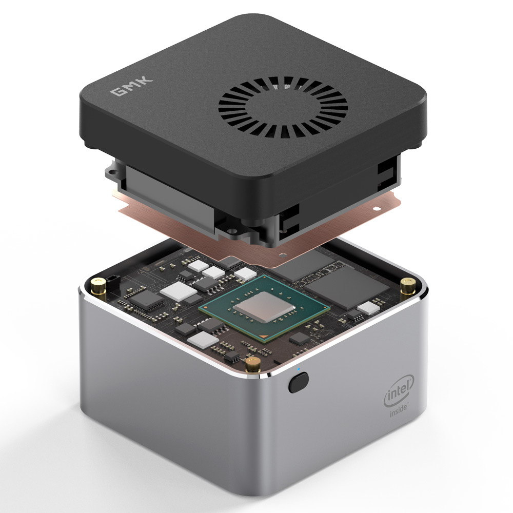 GMK NucBox Windows 10 4K Mini PC intel J4125 8GB RAM 256GB SSD